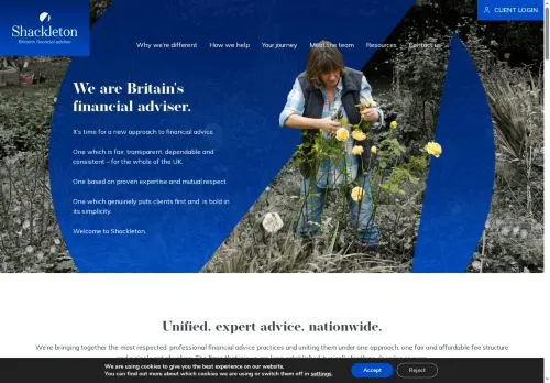 Shackleton Advisers Limited | Financial advisers in London