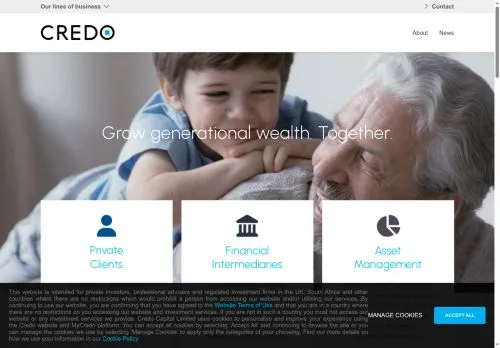 Credo Capital Limited | Financial advisers in London, U.K.