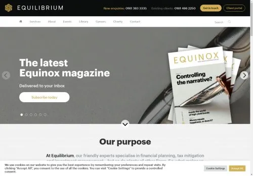 Equilibrium Financial Planning LLP | Trusted in Cheshire