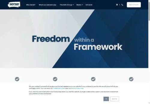 Sense Network Limited | Financial advisers in Knutsford