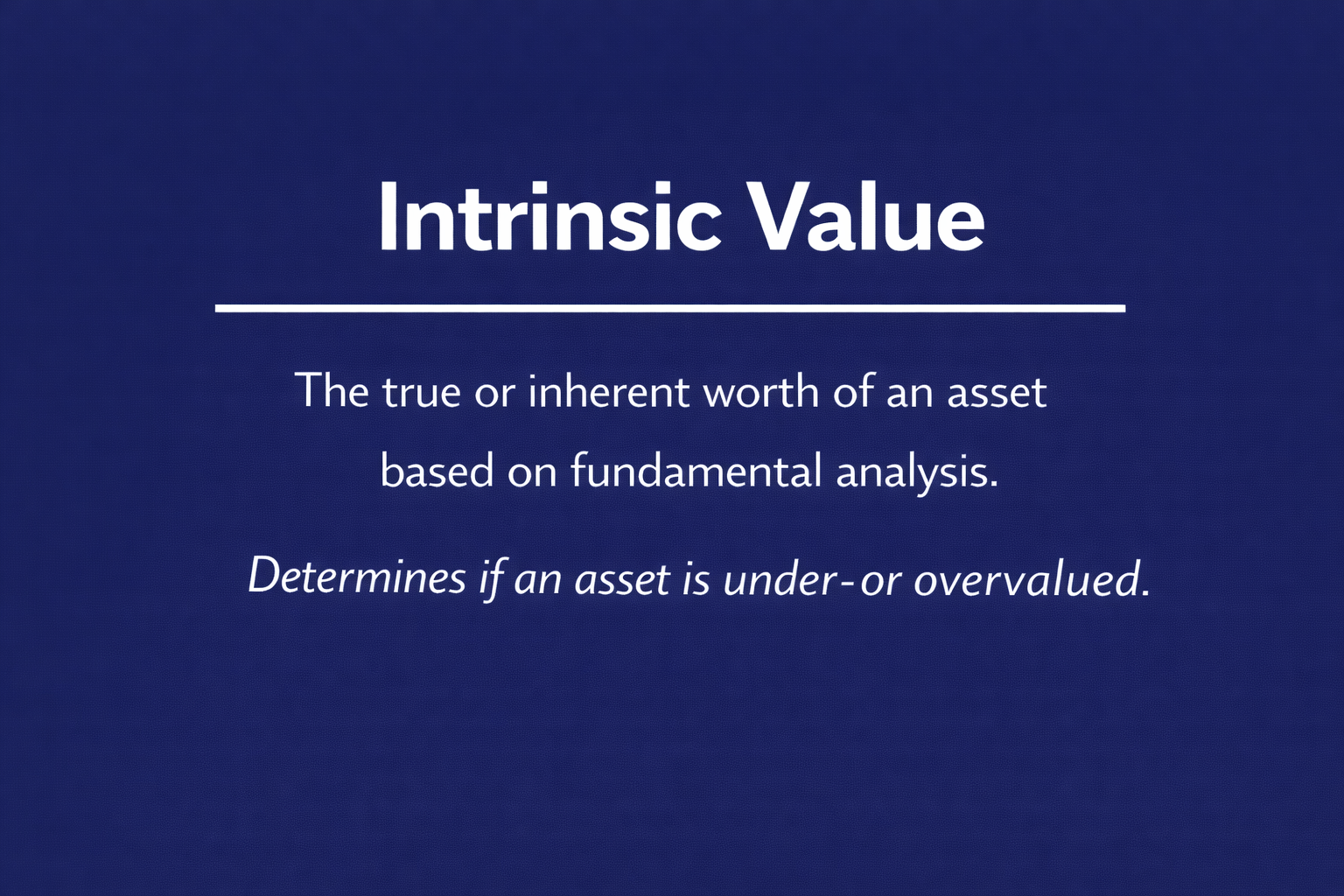 Learning About Intrinsic Value and Company Valuation