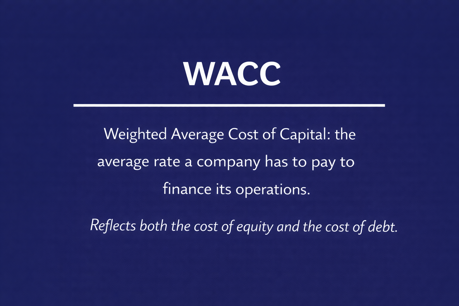 Guide to WACC: Definition, Calculation & Importance